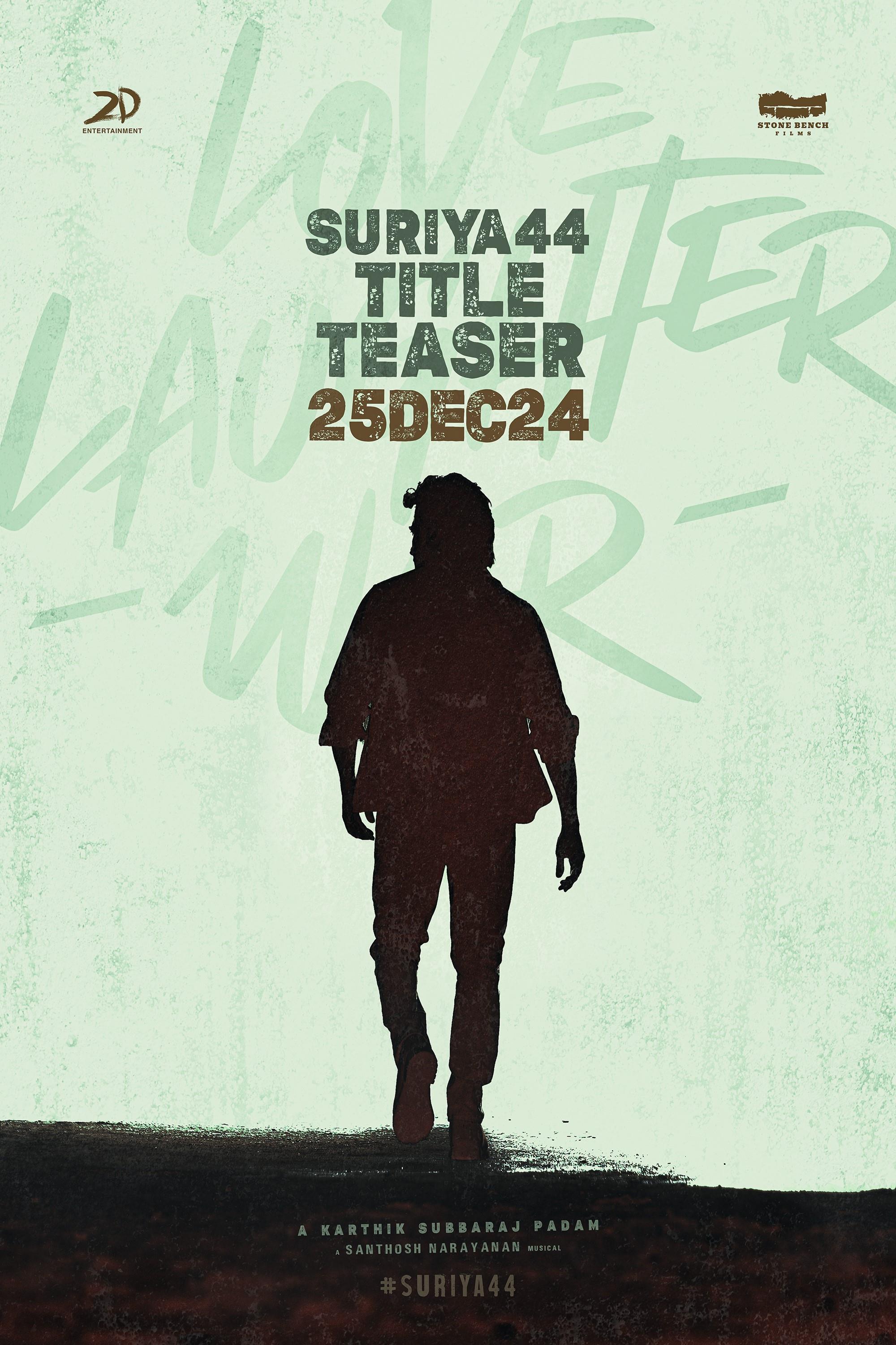 Suriya 44: Title teaser gears up for release! Tamil Movie, Music Reviews and News